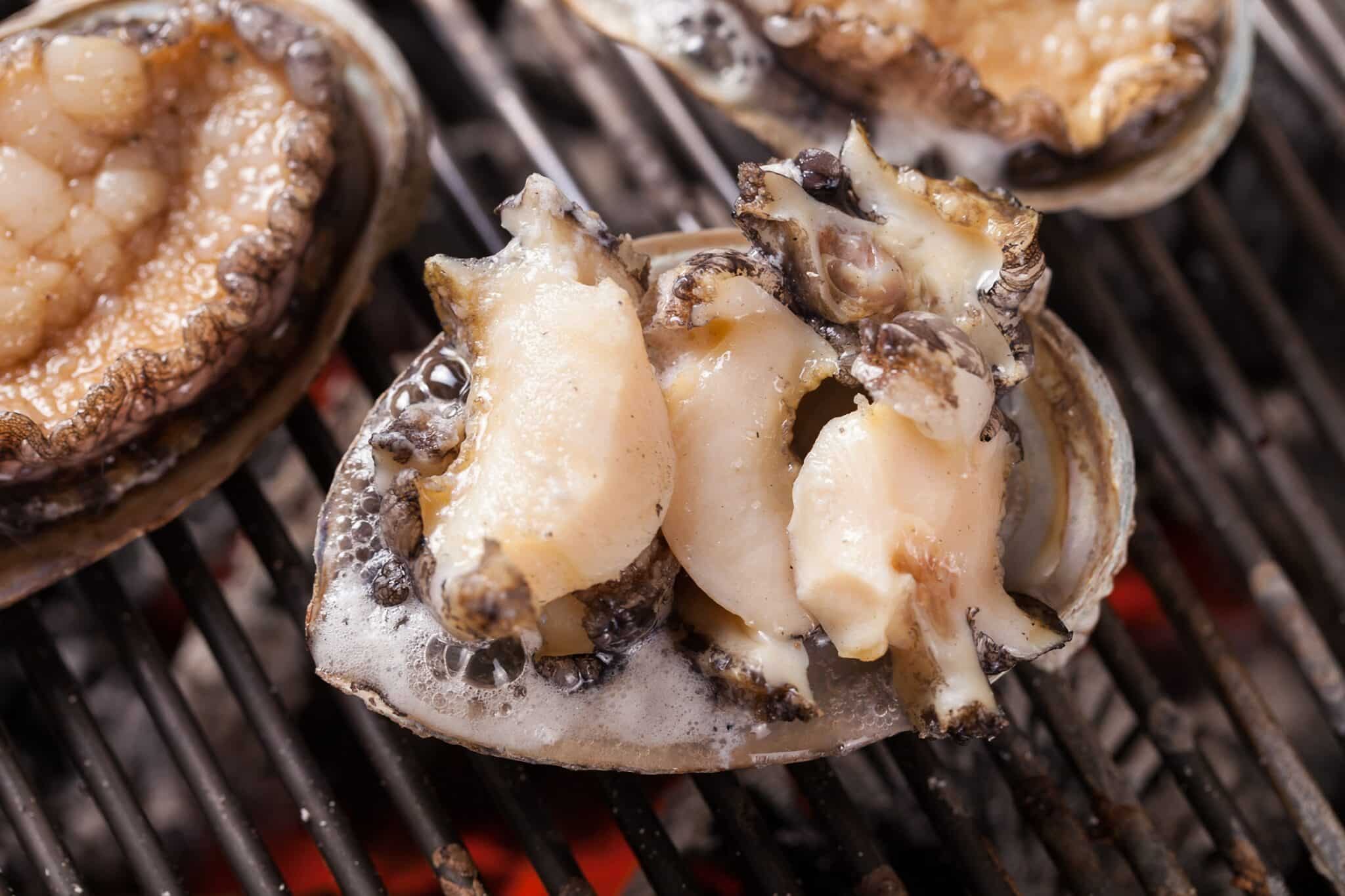Grilled Abalone with Garlic Butter - Santa Monica Seafood Market & Café